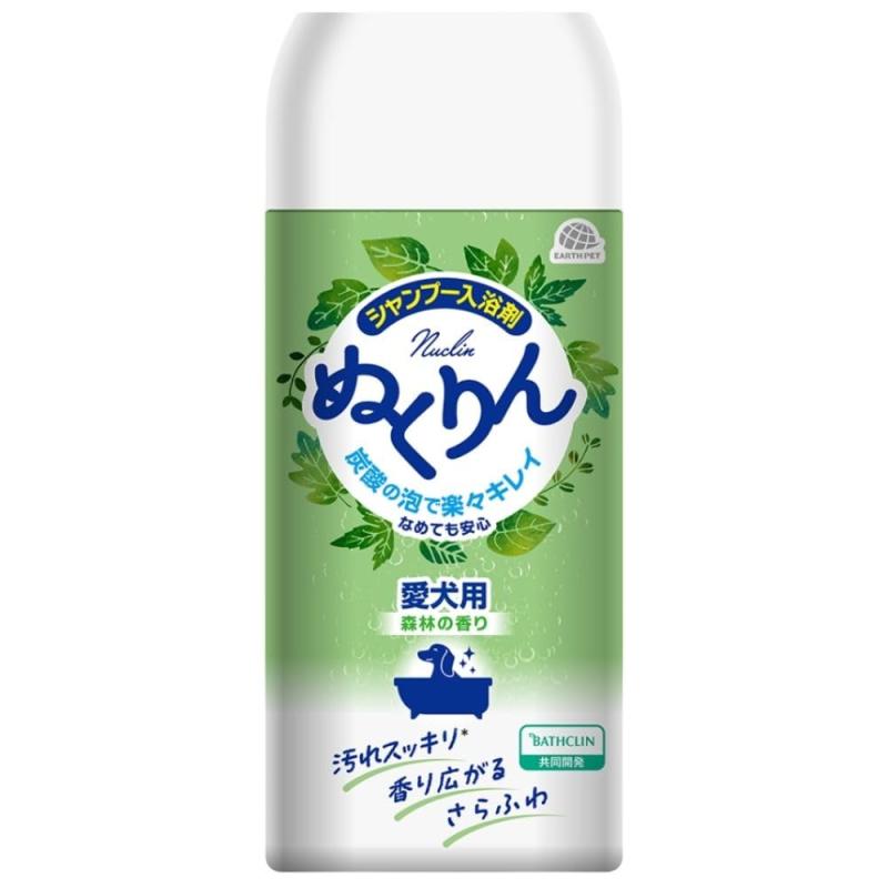 アース・ペット アースペット×バスクリン 愛犬用 炭酸入浴剤ぬくりん 森林の香り 300g本体サイズ (幅X奥行X高さ) :8×5.2×19cm本体重量:0.3kg原産国:日本