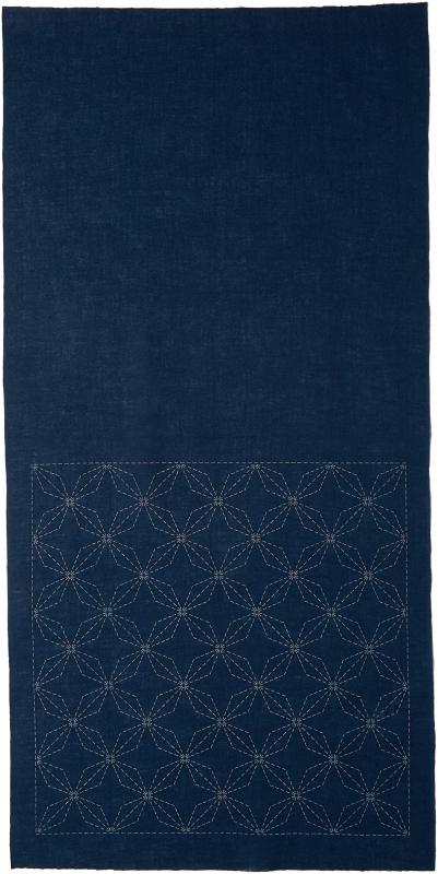 オリムパス製絲 刺し子の花ふきん布パック 花菱 (紺) H-2014対象性別 :男女共用