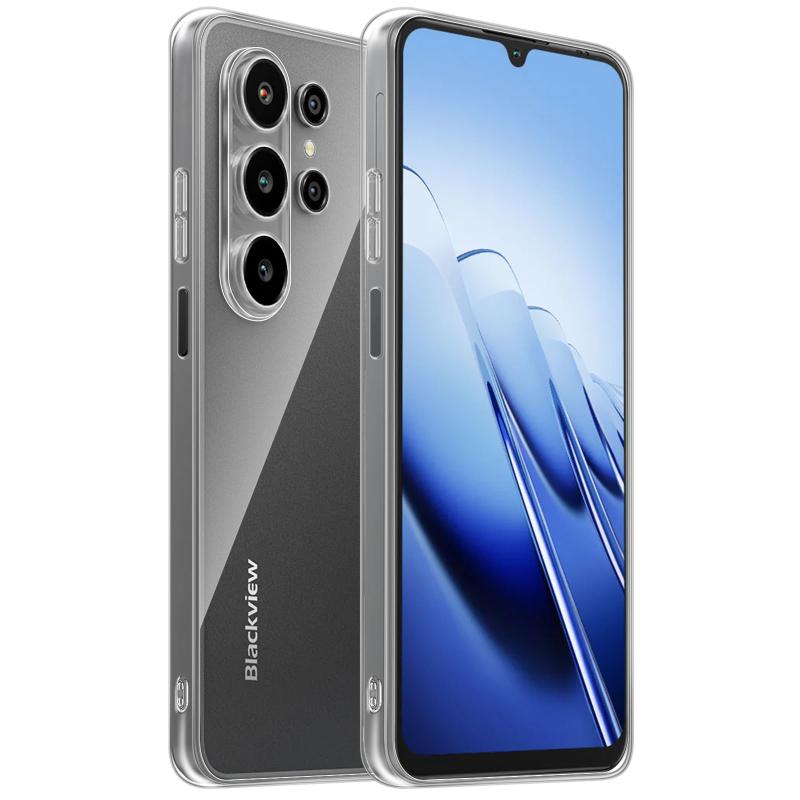 For Blackview Wave 10 ケース クリア Blackview Wave 10 対応 ケース TPU素材 耐衝撃 衝撃吸収 全面保護 カメラ保護 薄型 軽量 Greerass ソフトカバー 滑り止め 黄ばみ防止 指紋防止 透...