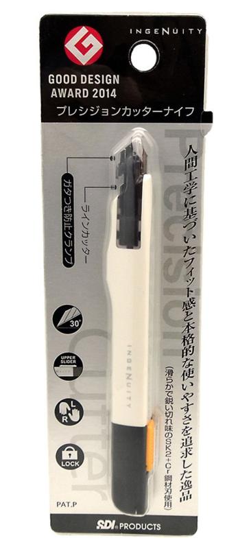 エスディアイジャパン プレシジョンカッターナイフ WPCK-01W製造国：中国