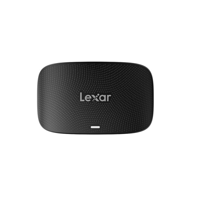 Lexar Professional CFexpress Type B/SD USB 3.2 Gen 2リーダー、転送速度最大10Gbps、CFexpressタイプBおよびSDカード(LRW520U-RNBNG)用に設計されています。高解像...