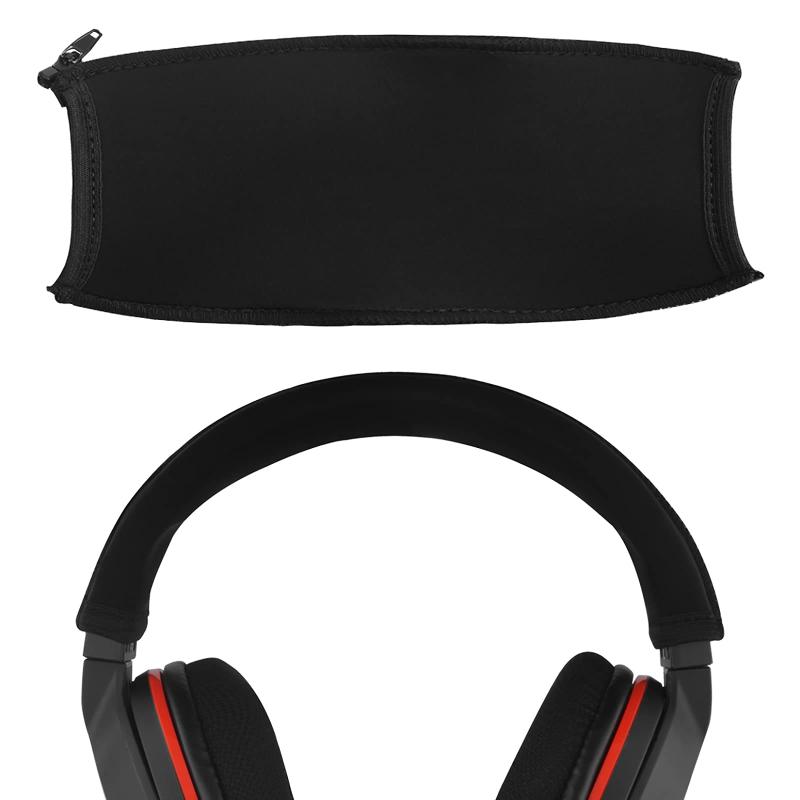 Geekria ヘッドバンド 互換性 ヘッドホンヘッドバンド TurtleBeach ELITE PRO, Ear Force Stealth 600, Stealth 700 Gaming 対応 交換用 パッド (ブラック)汚れたヘッドバ...