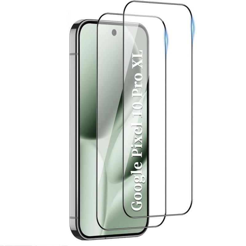 Gosento For Google Pixel 10 Pro XL フィルム【2枚セット】2.5Dラウンドエッジ加工 日本旭硝子素材AGC 高透過率 ピクセル10 pro xl 強化ガラスフィルム 硬度9H【対応機種】Google Pix...