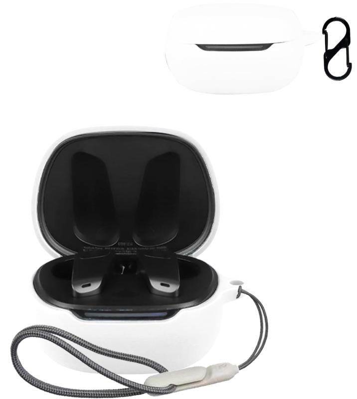 For EDIFIER NeoBuds Planar ケース カバー【JYJIEJIE】ワイヤレス イヤーホン 用 ケース シリコン 着装まま充電可能 旅行 保護カバー キズ防止 耐衝撃 防水 防塵 收納 全面保護 充電便利 防震 軽量小【...