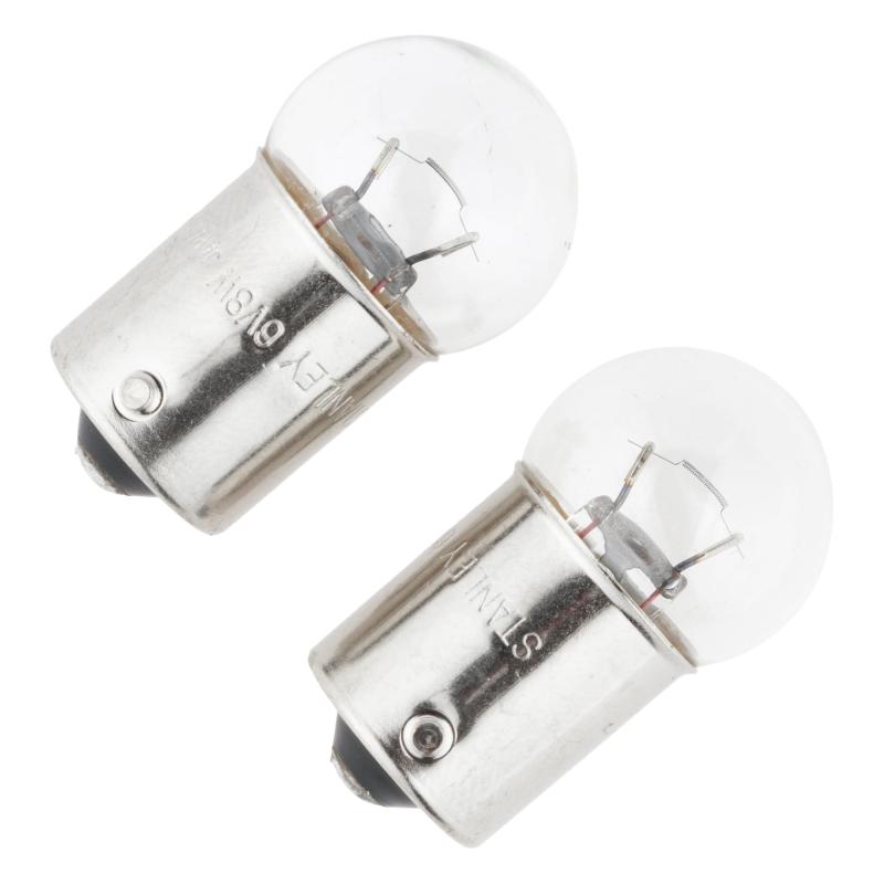 スタンレー電気(STANLEY) BP4115 ブリスター電球 6V8W NO26口金:BA15s<br>ガラス球:G18<br>入り数:2個入り<br>適用:二輪車 ターンシグナルランプ