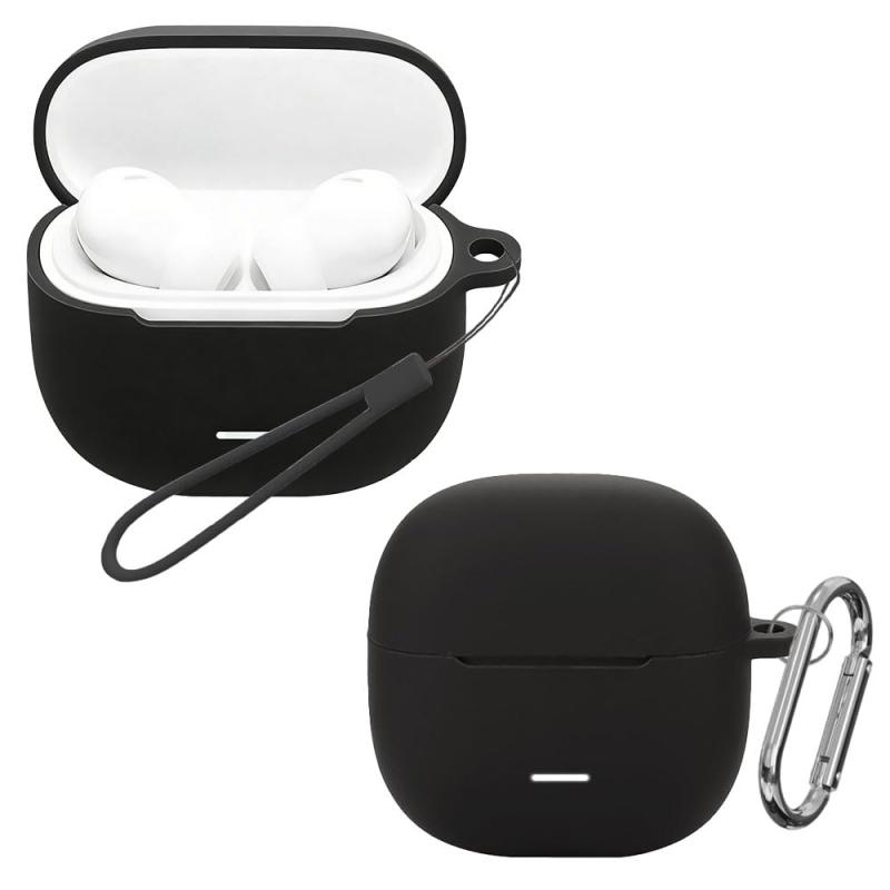 【MARR】ケース カバー用の Xiaomi REDMI Buds 8 Lite 耐衝撃 防塵 装着充電可能 全面保護 キズ防止 Buds 8 Lite 対応 （ブラック）【対応機種】 Buds 8 Lite の対応ケースです。ケースの素材...