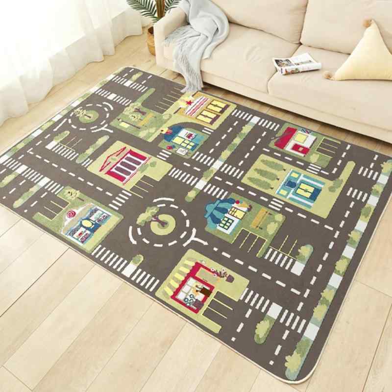 子供ゲームパッド 遊びマット 道路交通 数字柄 プレイマット カーペット 防音 防汚 洗える 抗皺不熱 防水 洗える 床暖房対応 ベビーや子供の部屋 早期教育 保育園 幼稚園 床暖房対応 寝室