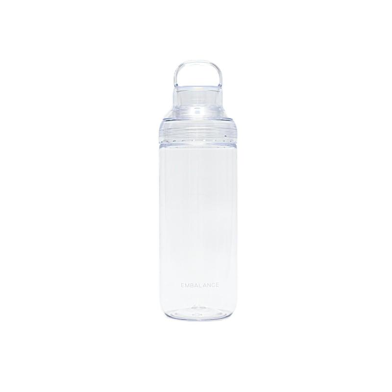 ウィルマックス(Wilmax) エンバランス(EMBALANCE) 持ち手付き クリアボトル 「オン・ザ・ゴー・ボトル(ON THE GO BOTTLE)」 1000ml クリア T22548 日本製本体サイズ：8.5×8.5×27.4cm...