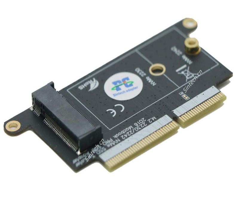 Sintech M.2 NVMe SSDアダプターカード アップグレード 2016 2017 13インチ MacBook PRO A1708 ノンタッチバーモデル用 (2016年後半~2017年中期のみ)注意:初回インストールではインターネ...