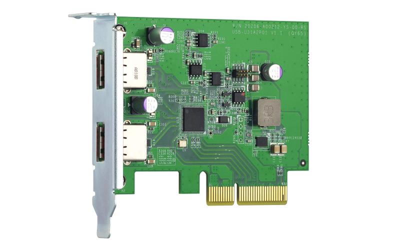 QNAP (キューナップ) 高速 ファイル 転送 と ストレージ 拡張 のための 最大 10Gbps の 速度 QXP-10G2U3A / 国内正規流通品デュアルポートUSB 3.2 Gen 2 Type-A接続。両方のポートは、最大10 ...