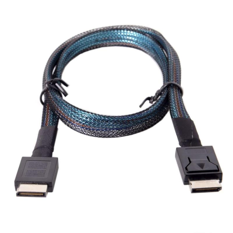 ChenYang SFF-8611ケーブル OCuLink PCIe PCI-Express 4.0 SFF-8611 4iオス - SFF-8611オス データ延長ケーブル 50cm eGPU GPD Win Max2外付けグラフィックカ...