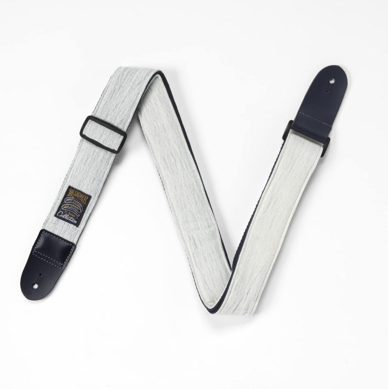 Ibanez アイバニーズ シンプルさにこだわりのデザイン性を備えたギター・ベース用ストラップ (デニム調ペイル・ブルー) DCS50D-PBD素材:ストラップバンド部:コットン(表) コットン65%/ポリエステル 35%(裏)ストラップエ...