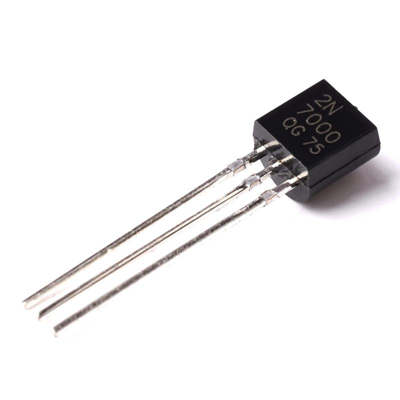 PENGLIN 20個 2N7000 Nチャンネル MOSFETトランジスタ TO-92 60V 0.3A スルーホール 3 ピントランジスタタイプ：MOSFETFETタイプ：Nチャンネル技術：MOSFET（金属酸化物）ドレイン・ソース間電...