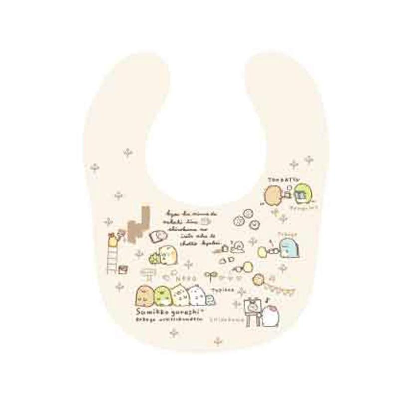 プリメモ すみっコぐらし スタイ 日本製 両面プリント 吸水速乾 ナチュラル1[商品サイズ] 約23cm×29cm日本製・吸水速乾・リバーシブル