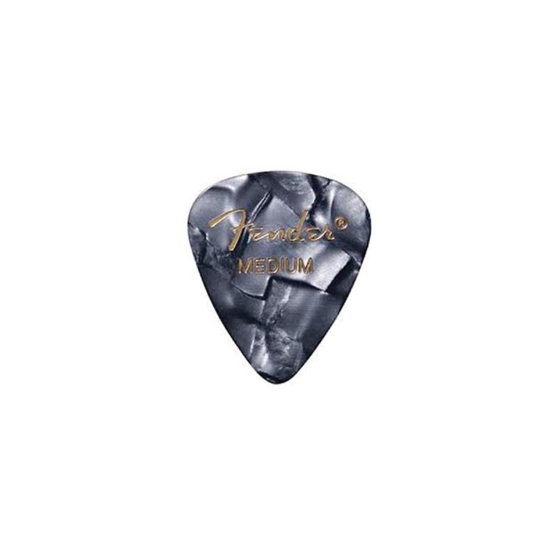 Fender ピック 351 SHAPE PREMIUM PICKS MEDIUM, BLACK MOTO(12PACK)ギター用ピック12枚入り豊富なカラーバリエーション伝統的な形豊富な厚み