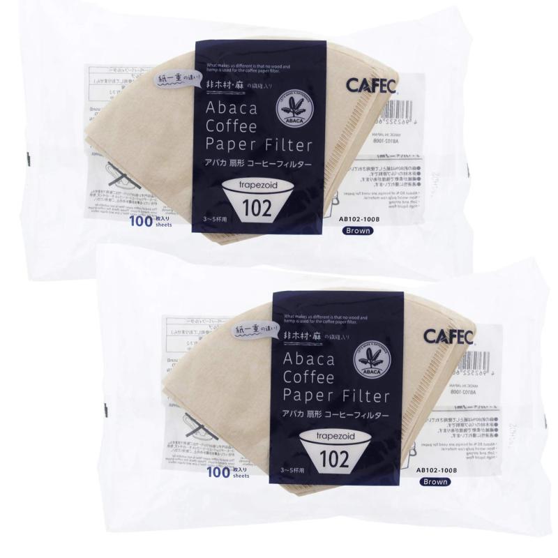 三洋産業 コーヒーフィルター ブラウン 3~5杯用 無漂白 扇形 アバカ 100枚入 2個セット本体サイズ:約12.1×10.6cm(1枚あたり)素材・材質:(本体)バージンパルプ、(圧着部分)接着剤不使用原産国:日本円錐形ドリッパーでは使...