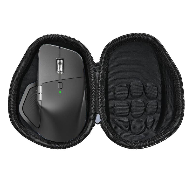 Wanaiha ロジクール MX Master 4/3 マウス用収納ケース, ブラック, 専用保護ケース高品質なEVAハードシェルケースは、耐衝撃、防塵、防水機能を備え、Logitech Logicool MX Master 4またはMX ...