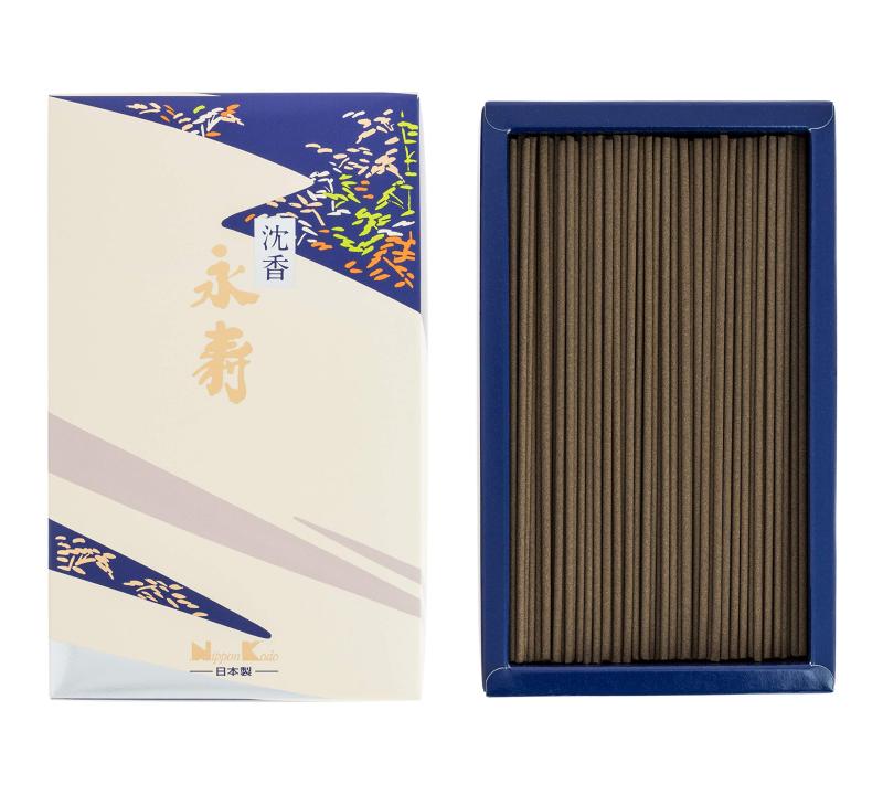 日本香堂(Nippon Kodo) 沈香 永寿 バラ詰 100mm×43mm×162mm商品サイズ (幅×奥行×高さ): 100mm×43mm×162mm内容量:180g原産国:日本対策・効果:リラックス特徴:ナチュラル・自然派香り:ウッデ...