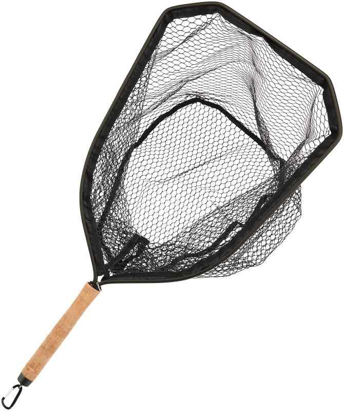 シェアーズ(Shares) SOLFIESTA(ソルフィエスタ) ランディングネット TROUT LANDING NET(トラウトランディングネット) / GREEN M全長:620mmネットサイズ: L420×W300×D400