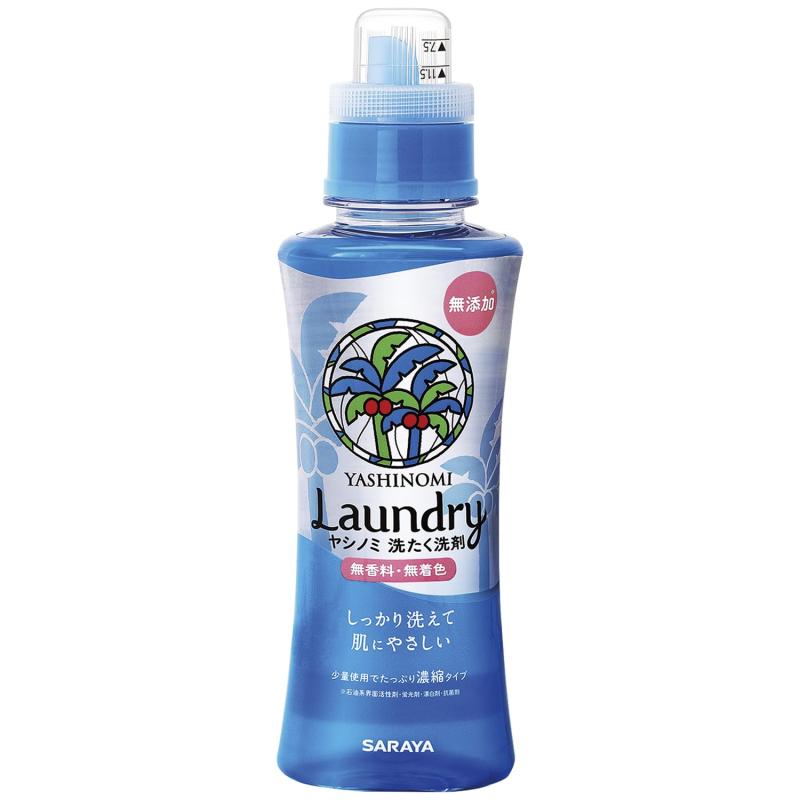 ヤシノミ洗たく洗剤 濃縮タイプ 本体 520ml内容量:520ml無香料&amp;無添加原材料: 界面活性剤(32%、ポリオキシエチレンアルキルエーテル、ポリオキシアルキレンアルキルアミン、純石けん分(脂肪酸カリウム))、安定化剤商品サイズ...