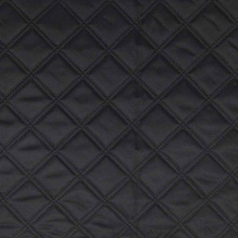 KIYOHARA キルティング 生地 ナイロン オックス 135cm幅×50cmカット #BK ブラック HMF17-50Wステッチがより丈夫でおしゃれなナイロンオックス キルティング生地 50cmカットです。トートバッグやリュック、ポーチ...