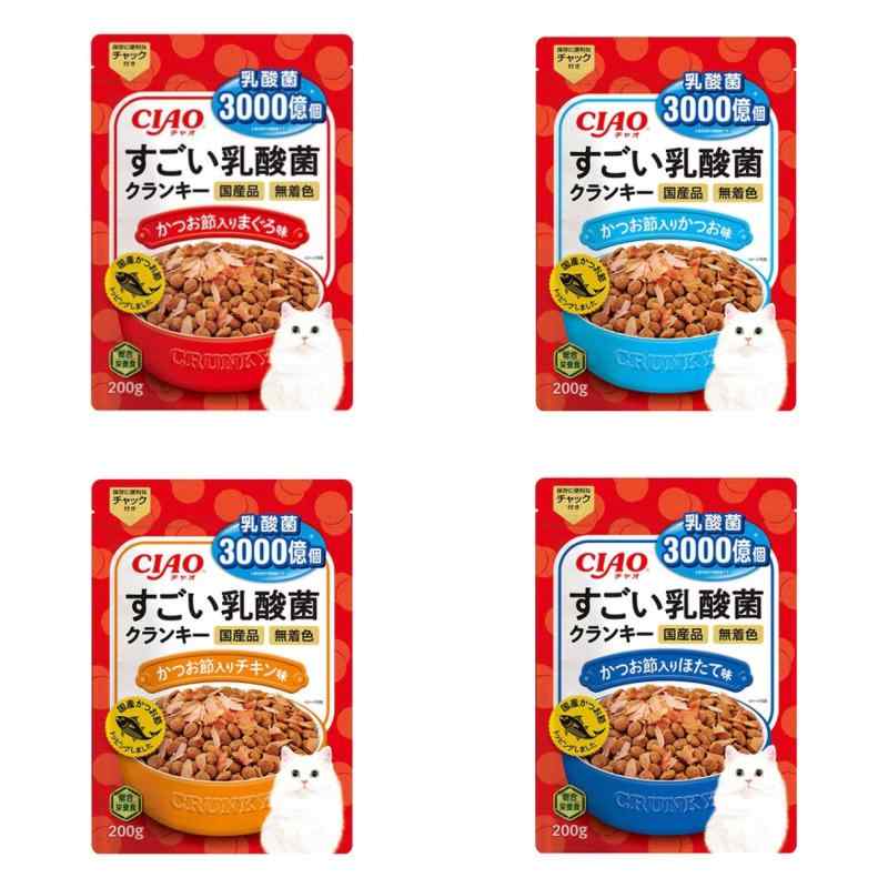 すごい乳酸菌クランキー 200g 4種セット