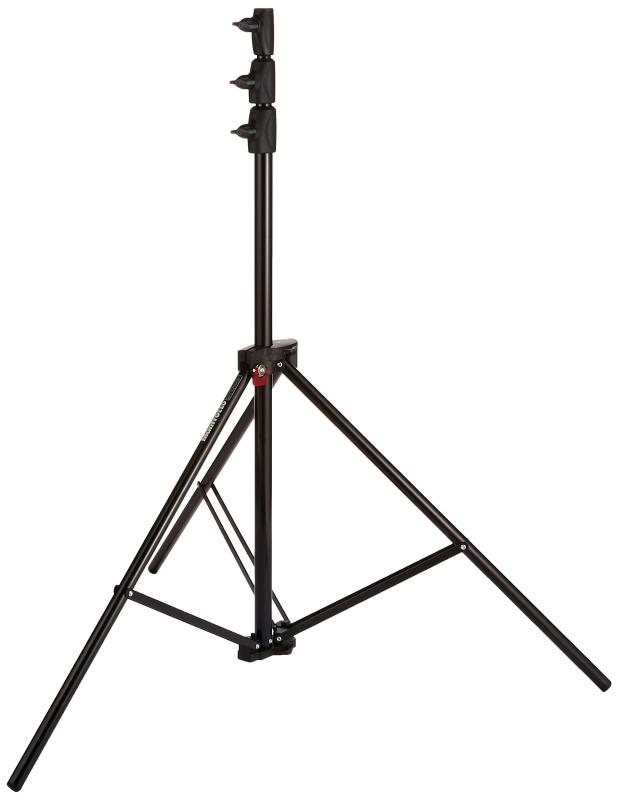 Manfrotto ライトスタンド アルミ コンパクトスタンド AC Jタイプ 1052JBAC 全伸高:237cm✅【軽量、コンパクト】軽量コンパクトなライトスタンドです。自重は1.3kgながら、耐荷重5kgを実現。格納高は89cm。17...