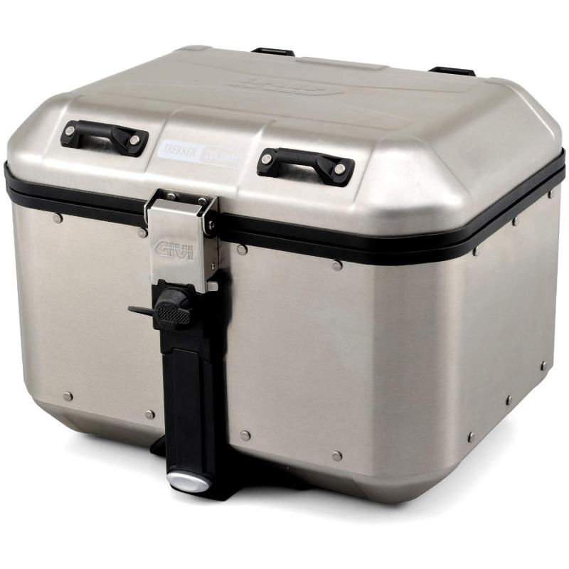 GIVI(ジビ) バイク リアボックス モノキー 46L アルミ製 TREKKER DOLOMITIシリーズ DLM46A シルバー 95036【用途】バイク用 リアTOPケース、またはサイドケース【仕様1】GIVI モノキーケース【仕様2...