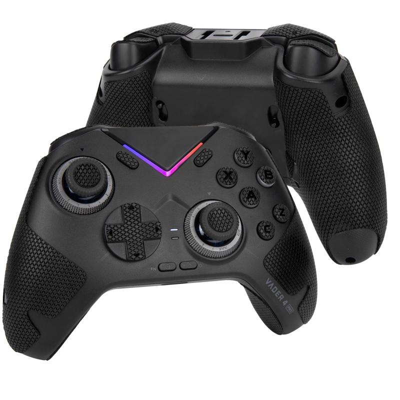 【 コントロール強化 &amp; 吸汗力強 ＆ ボタン図形付き 】 TALONGAMES FLYDIGI VADER 4 PRO/VADER 3 PRO 用 コントローラーグリップ クラシックバージョン アンチスリップテープ 滑り止め テー...