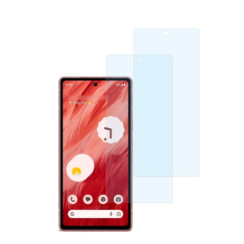 HKKAIS ブルーライトカット 目の疲れ軽減 93% Google Pixel 7a 用 ガラスフィルム 日本製硝子採用 強化 ガラス 液晶画面 保護フィルム【2枚セット】【対応機種-2枚入り】 Google Pixel 7a 用 。【ブ...