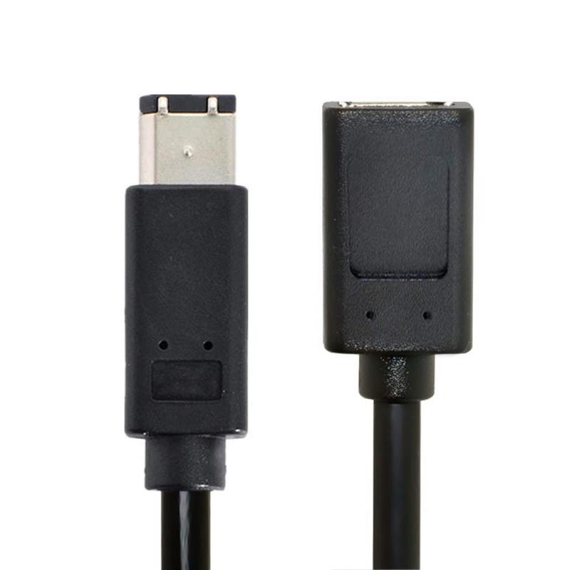 xiwai Firewire 高速 1394a 400-400 IEEE 6ピンメス→6ピンオス延長ケーブル 20cm ノートパソコンデータビデオキャプチャカード用xiwai IEEE 1394 6ピン メス - 1394a 6ピン オス ...