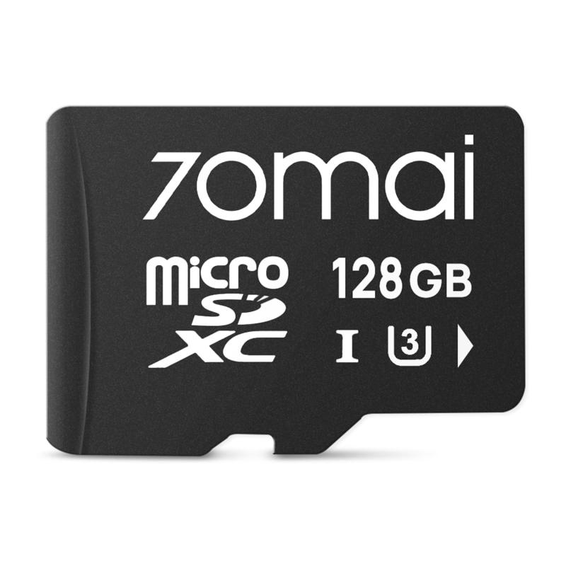 70mai Micro SD Card 128GB (最大読出速度100MB/s) UHS-I Class10 U3 70mai 全機種ドラレコ対応 M310、A410、S410、A500S、A510、 A800SE、A810、4K OMN...