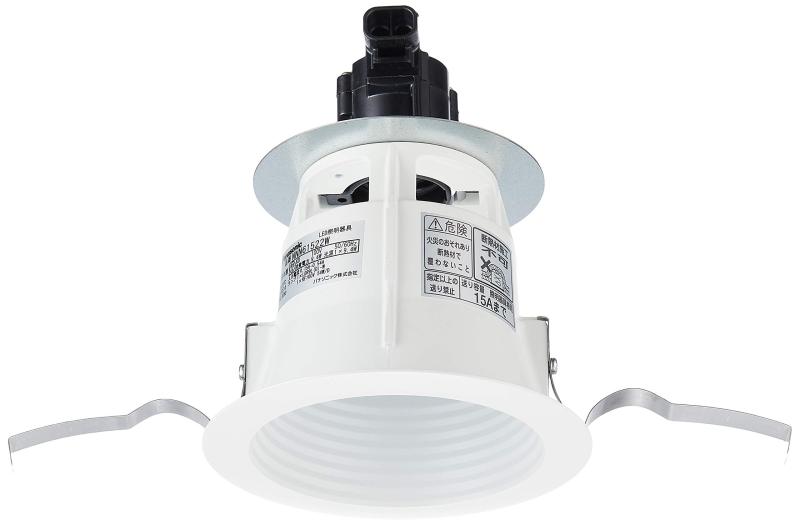 パナソニック(Panasonic) ダウンライト LED DL40-60W相当 φ100 本体 白 NNN61522W●ダウンライト・埋込穴φ100<br>●白熱電球60形1灯器具相当<br>●白熱電球40形1灯器具...