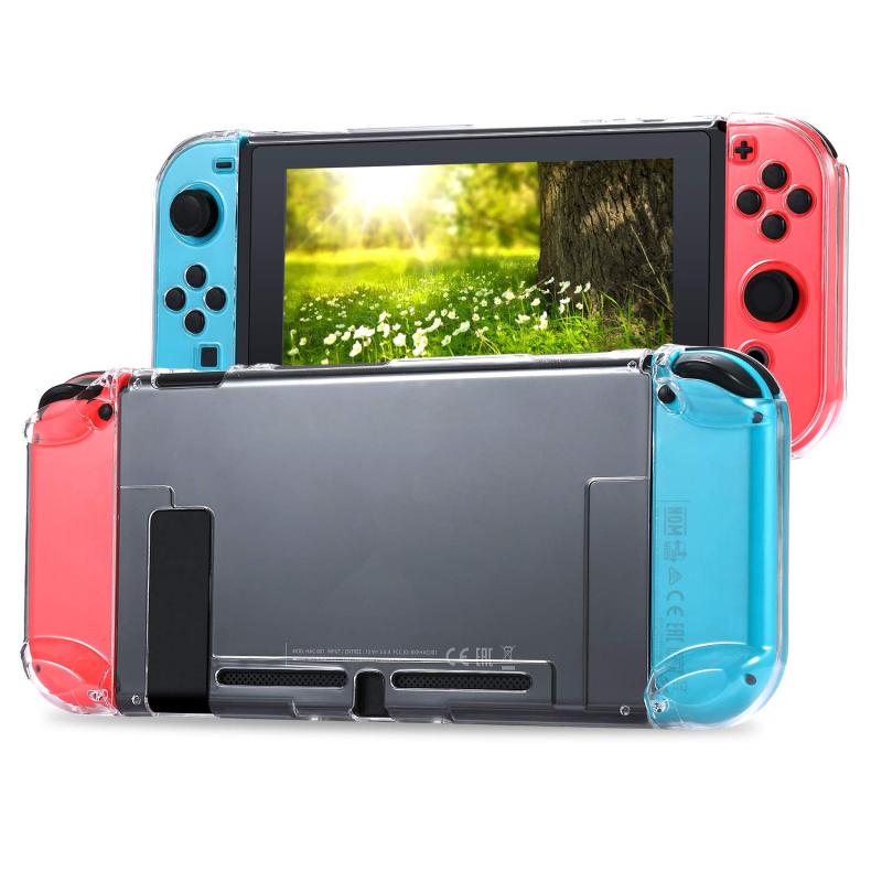 Tasikar Nintendo Switch用カバー 分離したの透明なケース 超薄型 任天堂スイッチケース 対応ドックとJoy Cons コントローラー（透明） [no_operating_system]クリスタル クリアと軽量設計、透明...