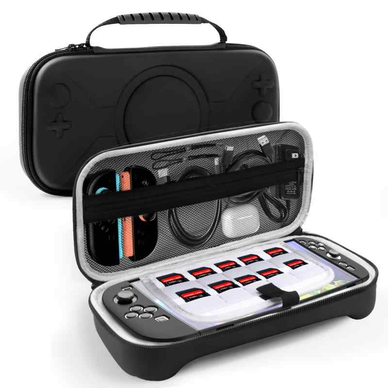 ALAFLY Switch 2 対応 ケース 2025専用 防水 収納バッグ スリムハードポーチ スイッチ2用 Joycon ゲームカード10枚 データケーブル ヘッドフォン その他の小さなアクセサリを収納できます EVA素材 全専用設計：...