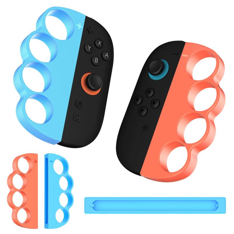 Switch2 Fit Box/Fit Box 2対応 コントローラー グリップ スイッチ ジョイコン ボクシングゲームグリップ 操作簡単 大人と子供向け 人間工学設計 Joy-Con ハンドル Switch2/Fit Boxing (フィ...