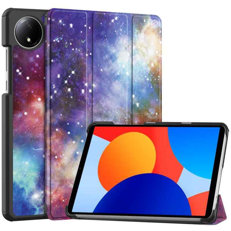 Gosento For Xiaomi Redmi Pad SE 4G 8.7インチ ケース 【2024新型】 スタンド機能付き 開閉式三つ折薄型スタンドケース Xiaomi Redmi Pad SE 4G 8.7 カバー (YHX）【対応機...