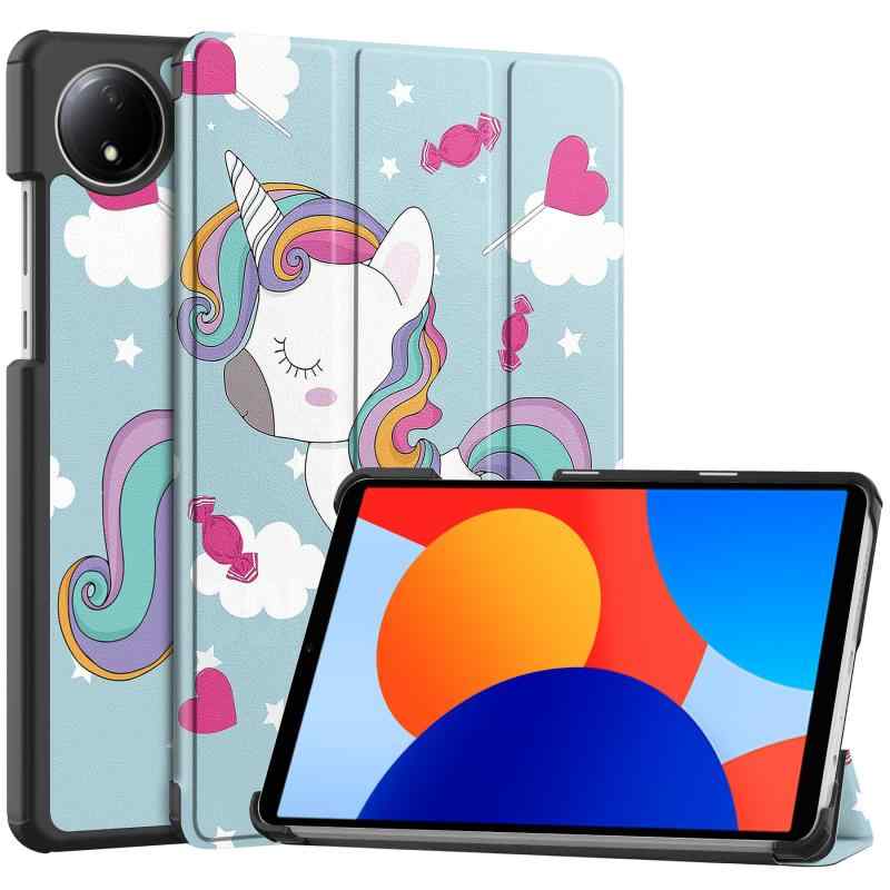 Gosento For Xiaomi Redmi Pad SE 4G 8.7インチ ケース 【2024新型】 スタンド機能付き 開閉式三つ折薄型スタンドケース Xiaomi Redmi Pad SE 4G 8.7 カバー (DJS)【対応機...