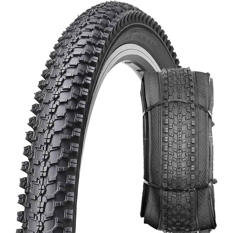 MOHEGIA 26インチ マウンテンバイク タイヤ: 26×1.95 54-559 MTB 折り畳み式 交換用 自転車タイヤ - ブラックタイヤサイズ：1本タイヤ、26×1.95インチ（ETRTO：54-559）、PSI範囲：35PSI、...