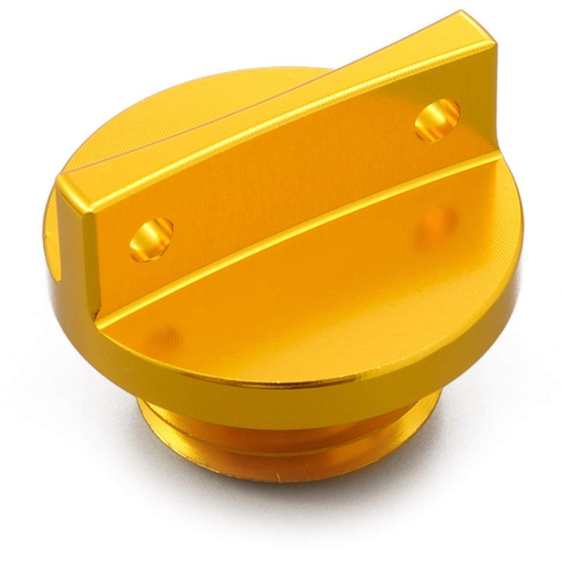 デイトナ(Daytona) アルミビレット バイク用 オイルフィラーキャップ Oリング付属 アルミ削り出し M20×P2.5 ゴールド 74761梱包サイズ:100.0×50.0×30.0mmパッケージ重量: 0.04 pounds