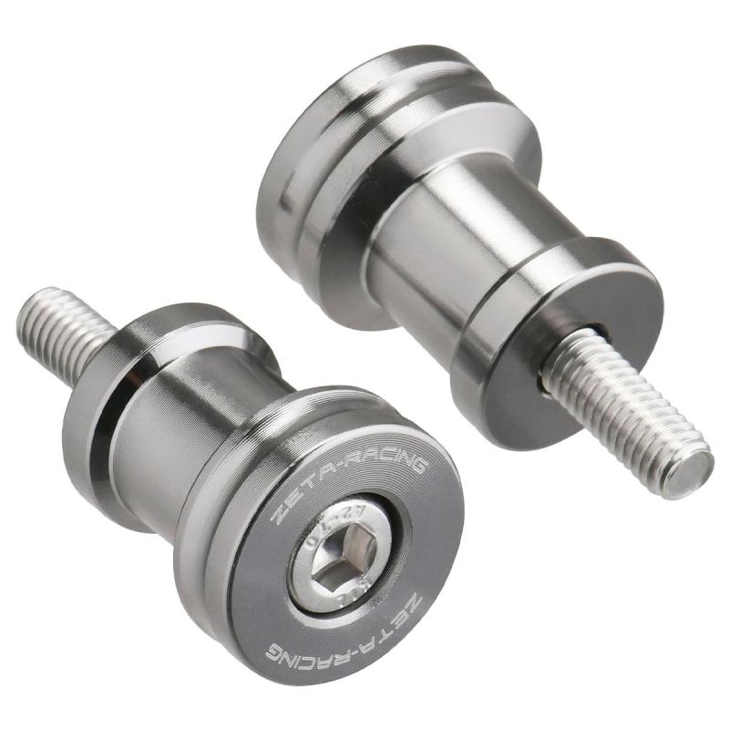 ジータレーシング(ZETA RACING) スイングアームスプール M6×35mm(汎用) チタンカラー U受け用 V受け用 リアスタンド用 フック ステンレスボルト 高強度ジュラルミン材 ダートフリーク Dirtfreak ZS93-Uま...