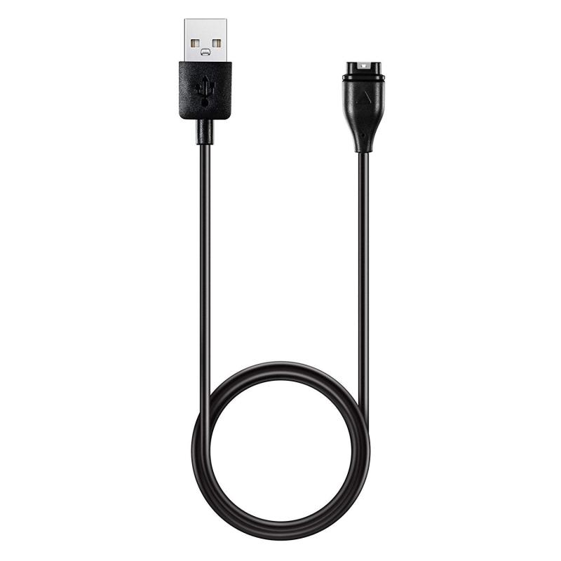 E ECSEM Garmin アプローチ S60/S62/S42/S40/S44/S70/S10/S50/S12/G12/X10 対応 充電器 USB データ転送 充電クリップ GPS ゴルフウォッチ用 交換用充電ケーブル (ブラック)Ga...