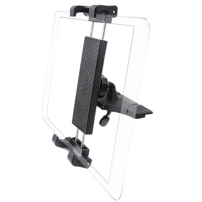 EXSHOW CDスロットかーマウント iPad車載ホルダー 車CDプレーヤー取り付けタブレットホルダー 片手で操作 360度回転可 iPad Pro 12.9 11 10.5, iPad Air 5 4 3 2 1, iPad mini ...