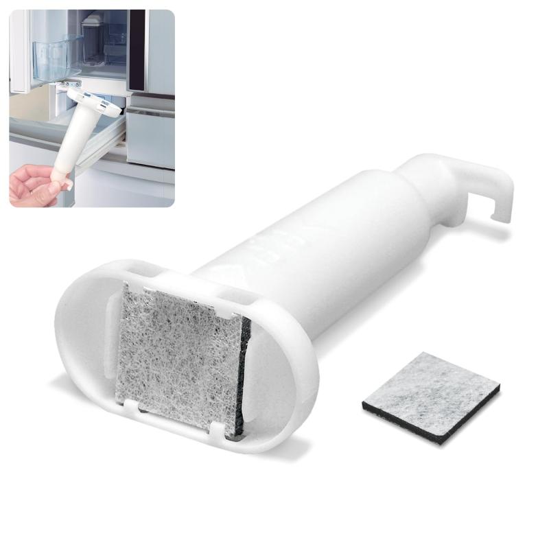 MSHNE CNRMJ-108850 浄水フィルター 対応 パナソニック 冷蔵庫 製氷機 フィルター (後継品: ARMH00B01630) 交換用 消耗品【セット内容】CNRMJ-108850 冷蔵庫 製氷機フィルター 1セット + 交換...