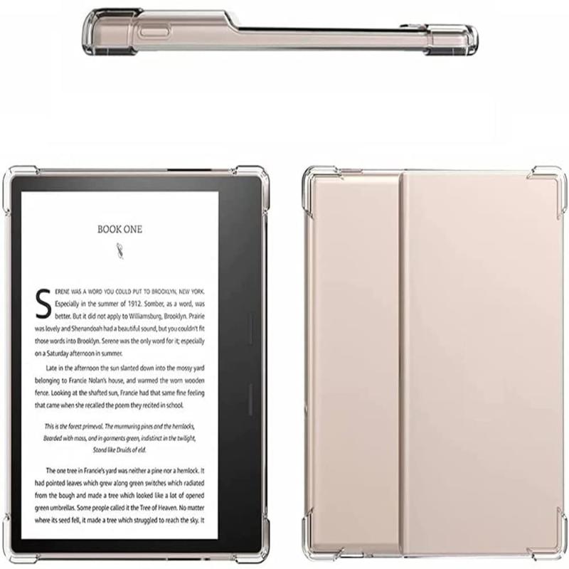 LANHOMEX For Kindle Oasis/new Oasis2/2019 Oasis3透明なケース，For Kindle Oasisケース/new Oasis2ケース/2019 Oasis3ケース，タブレット透明なTPUケース，柔...