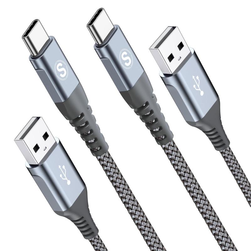 たいぷしー充電器 急速 ケーブル1M 2本セット,Avibrex充電器 Type-C to USB-A 3.2A USB C ケーブルiPhone 17 充電 iPhone16/iPhone 15 17/アイフォン/いphone16 15 ...