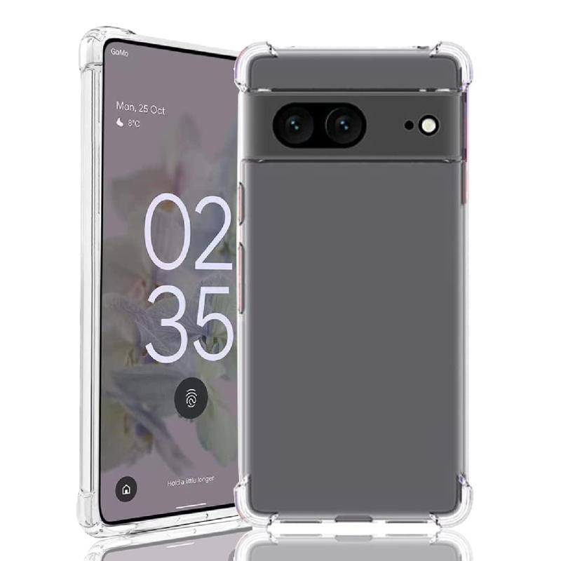 Wekrsu 対応 Google Pixel 7 ケース 柔軟 TPU カバー 全透明 散熱加工 黄変しにくい pixel7 ケース [ 全面保護カバー 耐衝撃 落下防止 すり傷防止 薄型 軽量 携帯便利 ] Google Pixel7 ケ...