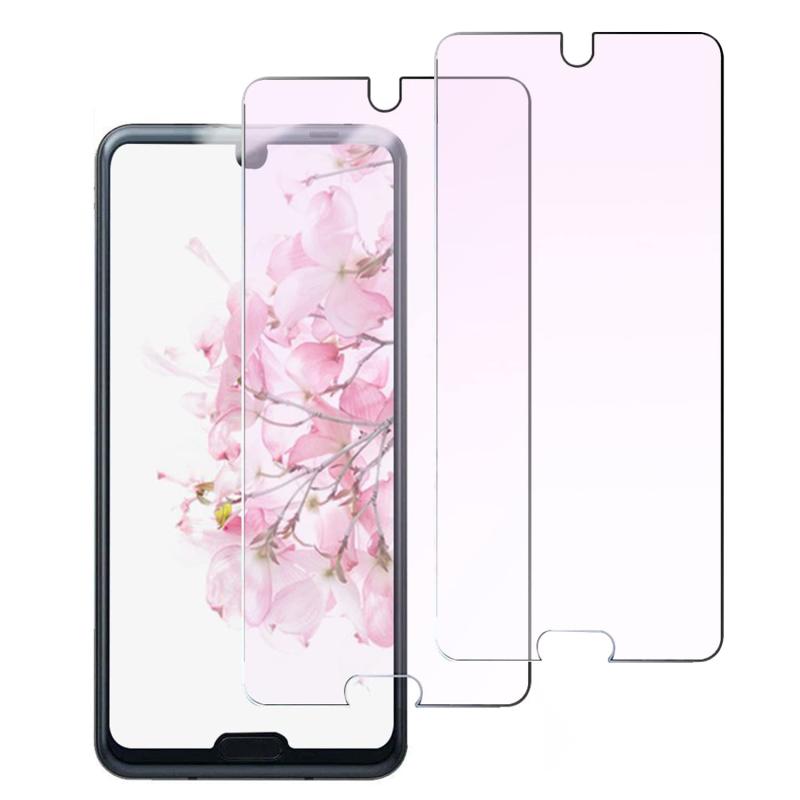 XungHo ブルーライトカット AQUOS R2 用 ガラスフィルム 保護フィルム 指紋防止/気泡ゼロ/干渉しない/貼り付け簡単/9H/2枚セット『ブルーライトカット機能 』先進ブルーライトカット反射技術によりブルーライトを大幅にカットで...