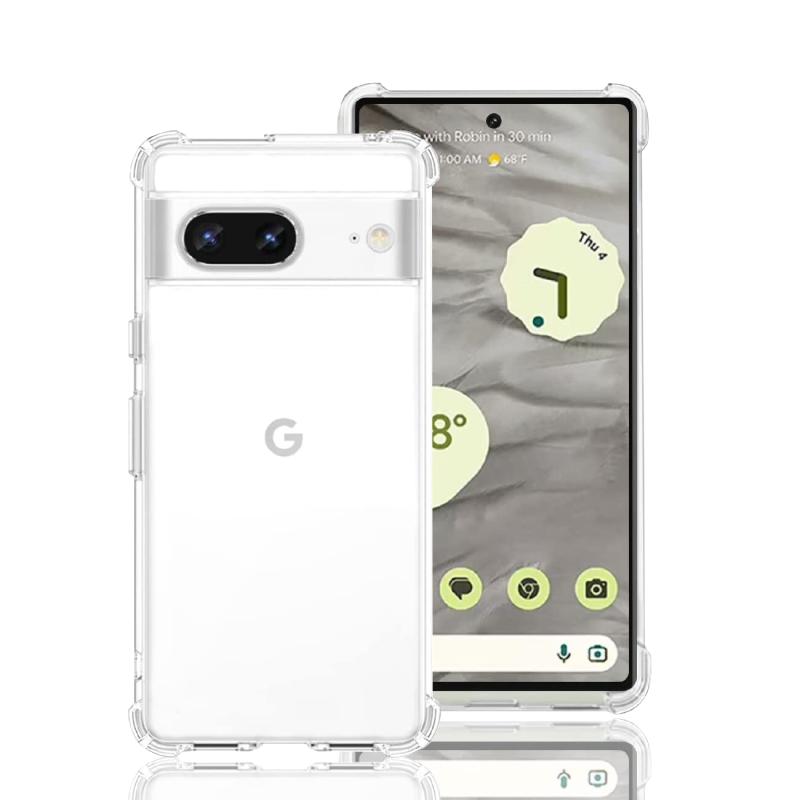 Wekrsu 対応 Google Pixel 7A ケース 柔軟 TPU カバー 全透明 散熱加工 黄変しにくい Pixel7A [ 全面保護カバー 耐衝撃 落下防止 すり傷防止 薄型 軽量 携帯便利 ] ピクセル 7A ケースWK-T-G...
