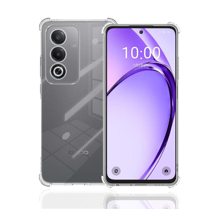 Wekrsu 対応 OPPO A3 5G ケース 柔軟 TPU カバー 全透明 散熱加工 黄変しにくい OPPO A3 5Gケース [ 全面保護カバー 耐衝撃 落下防止 すり傷防止 薄型 軽量 携帯便利 ] OPPO A3 5G ケースTU...